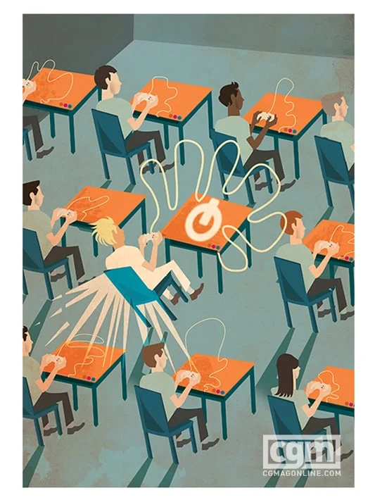 CGM February 2015 Poster - CGMagazine Store